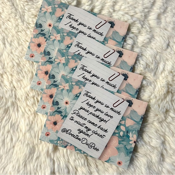 Overton DuBree | Design | Pastel Handwritten Floral Note Personalized ...